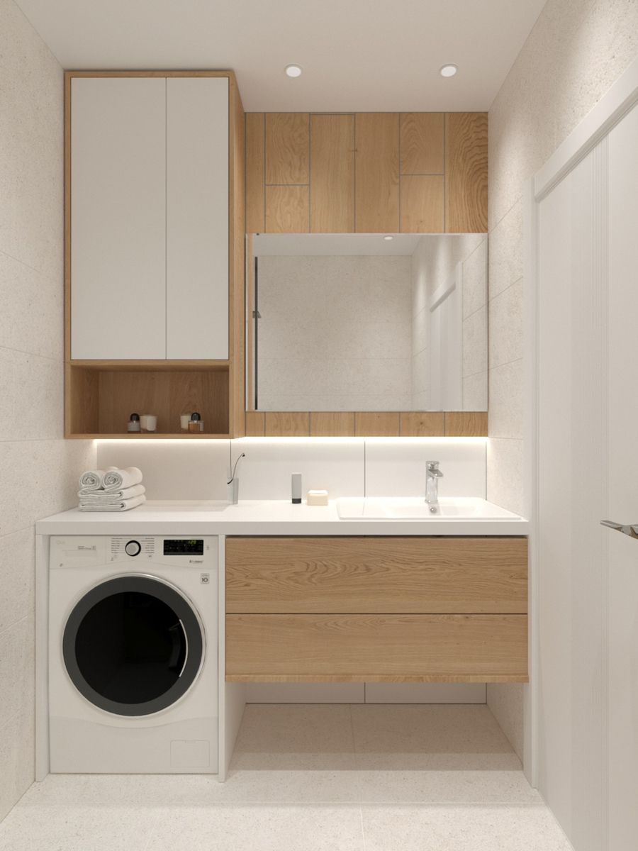Wasmachine ruimte – MSM interieurbouw